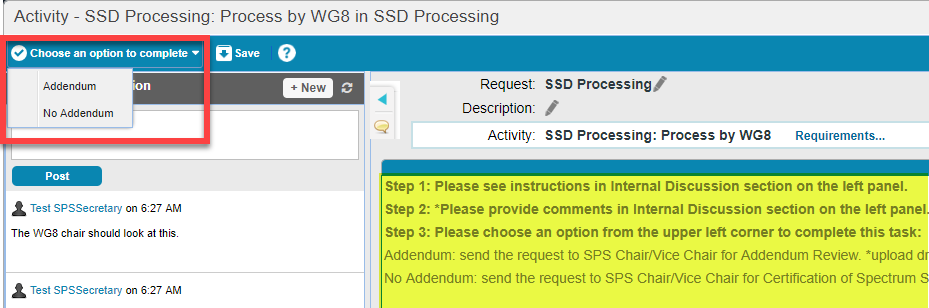 Working Group 8 Processing