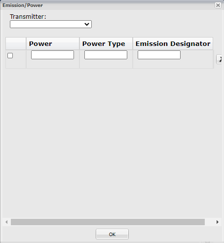 Emission Designator Tool